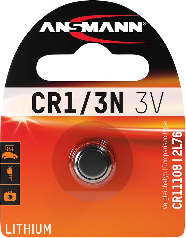 Ansmann CR1110 dugmasta baterija litijumska 3 V CR 1/3 N
