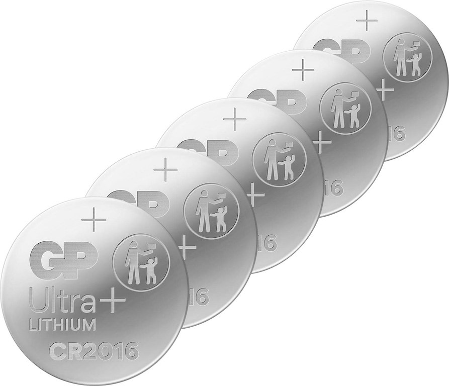 GP GPCR2016STD123C5 dugmasta baterija litijumska 3 V 90 mAh CR 2016