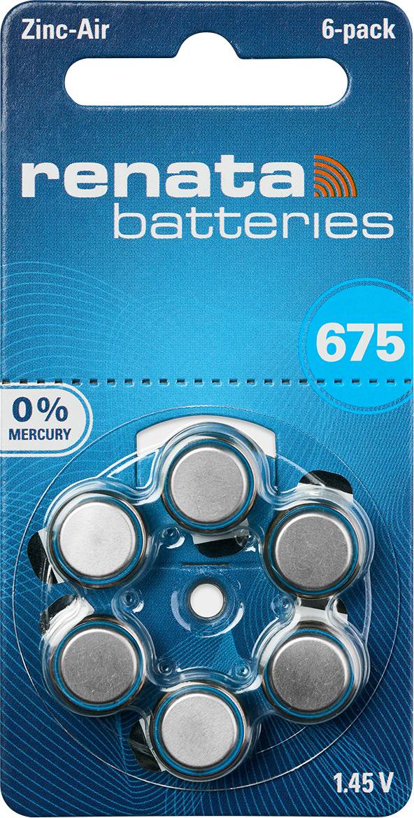 Renata PR44 dugmasta baterija cink-vazduh 1,4 V 660 mAh ZA 675