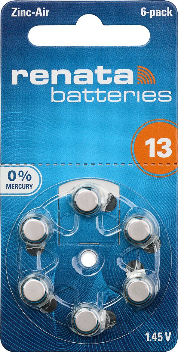 Renata PR48 dugmasta baterija cink-vazduh 1,4 V 305 mAh ZA 13