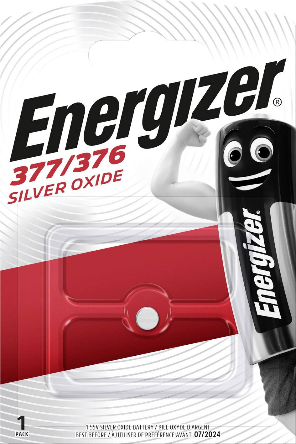 Energizer SR66 dugmasta baterija srebro-oksidna 1,55 V 25 mAh 377