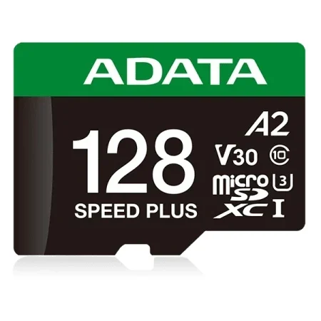 A-Data Class 10 + adapter 180/160 MB/s UD128GUI3V30A2SP-RA1 Micro SDXC 128GB