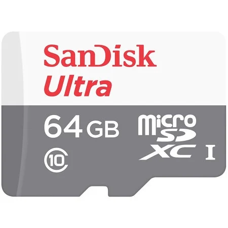 Sandisk ultra microsdxc 64gb 100mb/s class 10 uhs-I ( sdsqunr-064g-gn3mn )