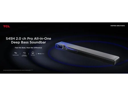 TCL S45HE/DTS Virtual:X/Dolby Atmos/100W/98dB/AI sonic/siva Soundbar ( S45HE )