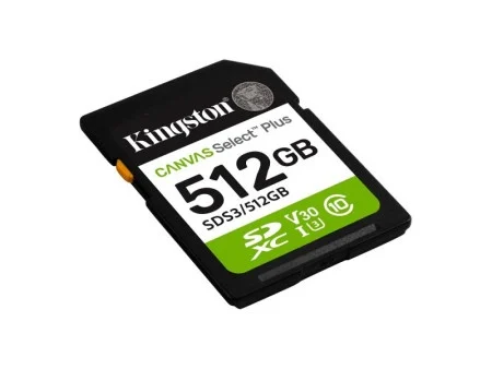 Kingston SDS3/512GB/Canvas Select Plus/Class10 UHS-I/150MB/s Memorije kartice ( SDS3/512GB )