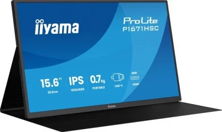 Iiyama desktop P1671HSC-B! FHD, Speakerc , leather cover , B C ( P1671HSC-B1 )