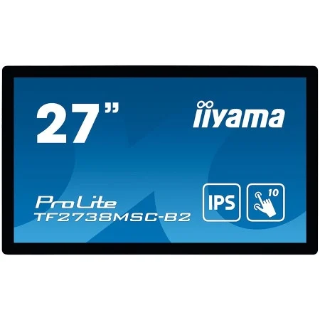 Iiyama PCAP Bezel Free 10-Points Touch, 1920x1080, IPS panel, DVI, HDMI, DisplayPort, 425cd/m˛ (with touch), 1000:1, 5ms, Landscape, Portra
