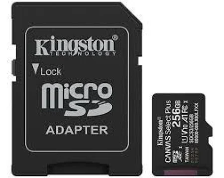 Kingston canvas select plus + adapter sdcs3/256gb sd micro 256gb ( 0001408034 )