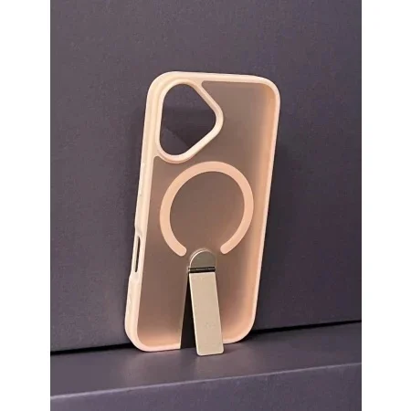 Bavitel iPhone 16 MagSafe sa naslonom pink ( 96623 )