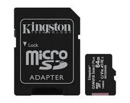 Kingston Canvas Select Plus + Adapter SDCS3/64GB memorija sd micro 64gb ( 0001408028 )