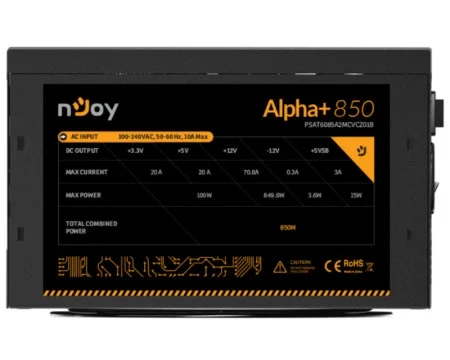 Njoy Alpha+ 850 850W napajanje (PSAT6085A2MCVCZ01B)