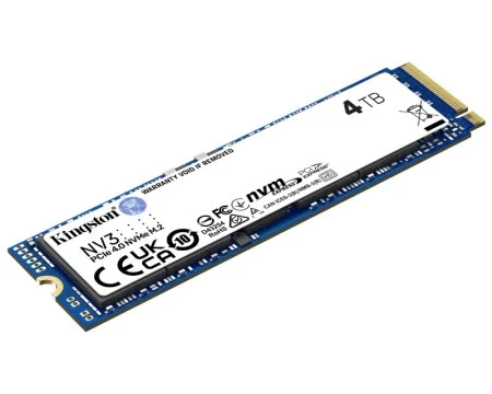Kingston 4TB M.2 NVMe SNV3S/4000G series NV3 SSD