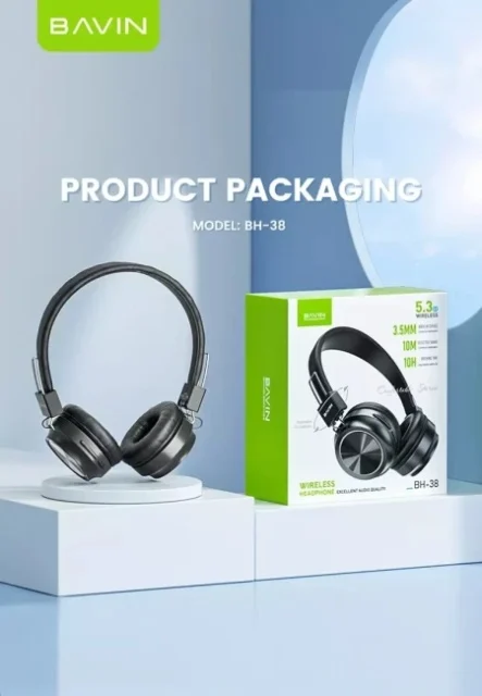 Bavin Wireless slušalice crna ( 90213 )