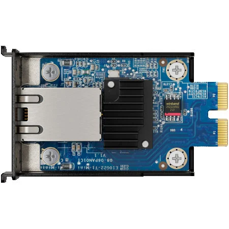 Synology E10G22-T1-MINI 10GbE RJ-45 network upgrade module for compact Synology servers, 1052.51 Gbps Multi-Gig support, PCIe 3.0 x2, for m