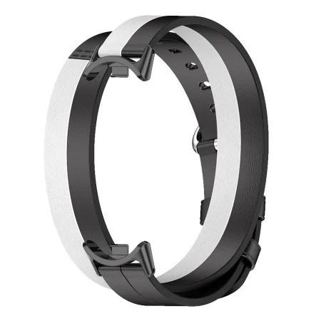 Xiaomi Mi smartwatch band 8 double wrap strap black and white