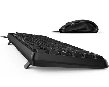 Genius KM-170 USB YU crna tastatura+ USB crni miš