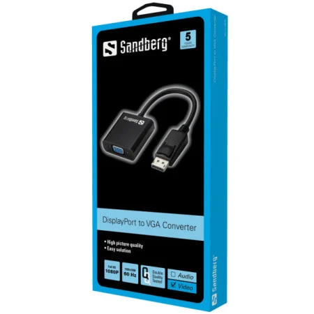 Sandberg adapter DisplayPort - VGA 508-43