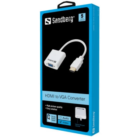 Sandberg adapter HDMI - VGA 508-69