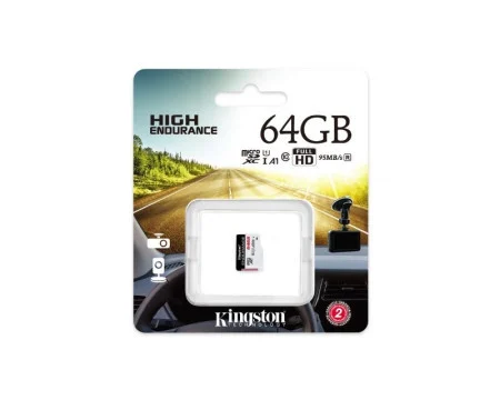 Kingston UHS-I microSDXC 64GB C10 A1 endurance SDCE/64GB