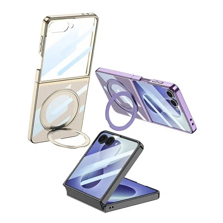 Futrola z-ring za samsung f776b galaxy z flip 8 5g ljubicasta (gkk case) ( F126154 )