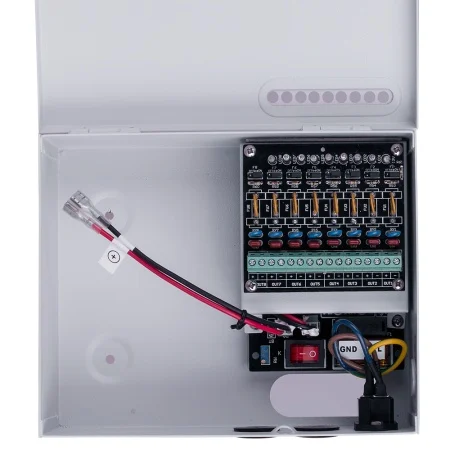 Provision isr 8-kanal PRO napajanje 12V/5A+mesto za bateriju za video nadzor ( pr-5a8ch-b )