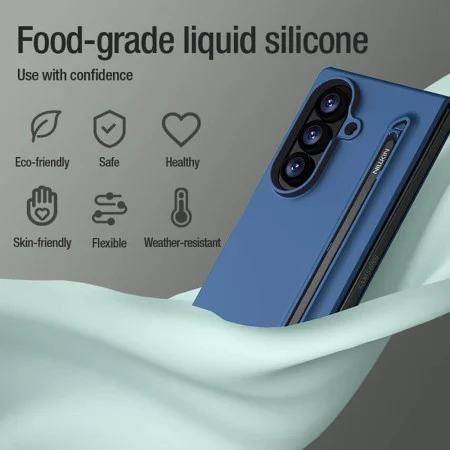Futrola nillkin flex pure fold za samsung f976b galaxy z fold 8 ultra 5g (whit s pen) plava ( F125442 )