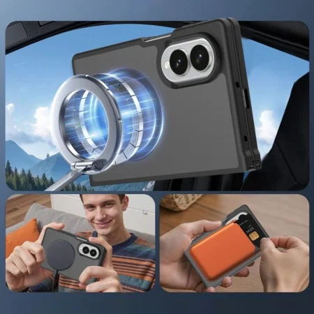 Futrola mood case magsafe za samsung f971b galaxy z fold 8 crna ( F125513 )