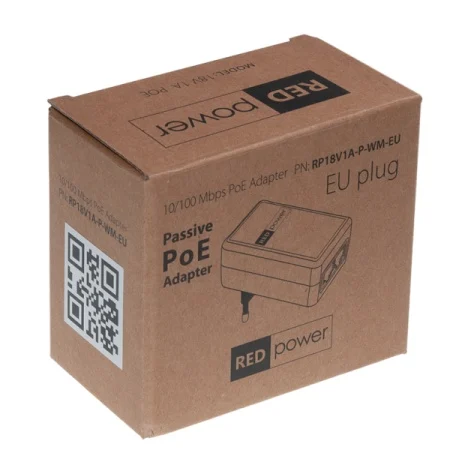 RED Power RP18V1A-P-WM-EU PoE adapter18V1A FE ( RP002 )