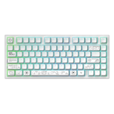 Dark Project Dark Project ALU Terra Nova R2 White - Wireless Gaming Keyboard (ANSI) ( 076163 )