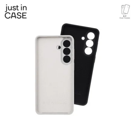 Just in Case 2u1 Extra case MIX PLUS paket maski za telefon za Samsung S26+ CRNI ( MIXPL247BK )