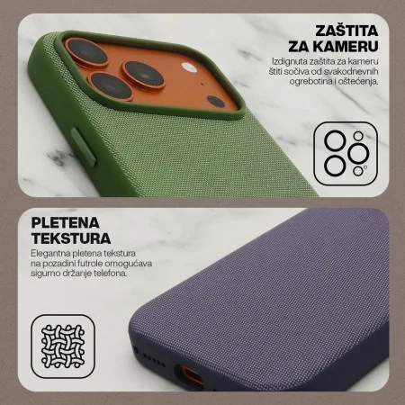 Futrola woven magsafe za samsung s938b galaxy s25 ultra 5g zelena ( F125355 )