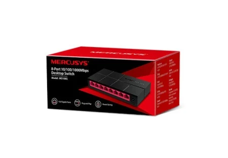 Mercusys MS108G switch 8x Gigabitni Ethernet ( MS008 )