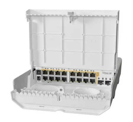 Mikrotik crs318-16p-2s+out netpower 16p switch 16x GE 2x sfp+ 16x poe out ( mt120 )