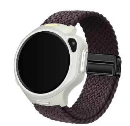 myFirst Fone Knit Strap for 20mm Burgundy Velvet