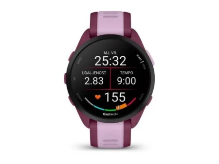 Garmin forerunner 165 m berry smartwatch ( 010-02863-33 )