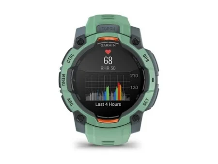 Garmin instinct 3 45 amoled neotropic smartwatch ( 010-02936-01 )