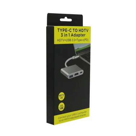 Adapter type c+hdmi+usb3.0 na type c ( AD507 )