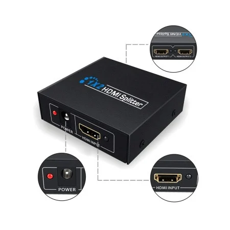 Hdmi spliter 2 porta ( AD508 )