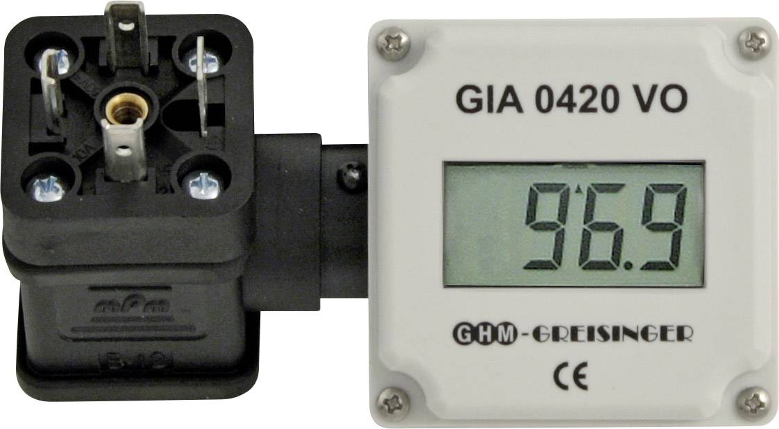 Greisinger GIA 0420 VO digitalni ugradni merni instrument LCD 39,5 mm