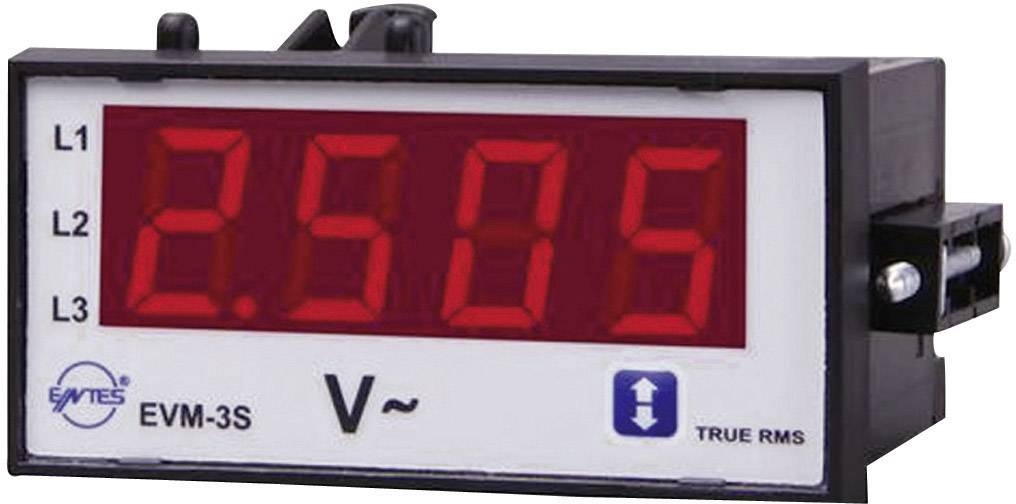 ENTES EVM-3C-48 digitalni ugradni merni instrument napon AC, napon LCD