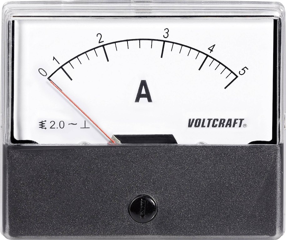 VOLTCRAFT AM-70X60/5A analogni ugradni merni instrument struja AC 5 A