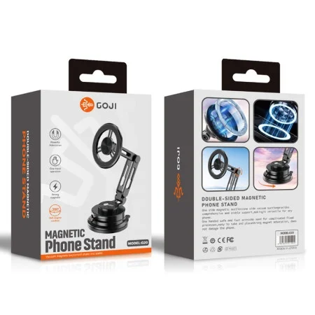 Drzac za mobilni telefon goji g20 magnet i vakum crni ( D1071 )