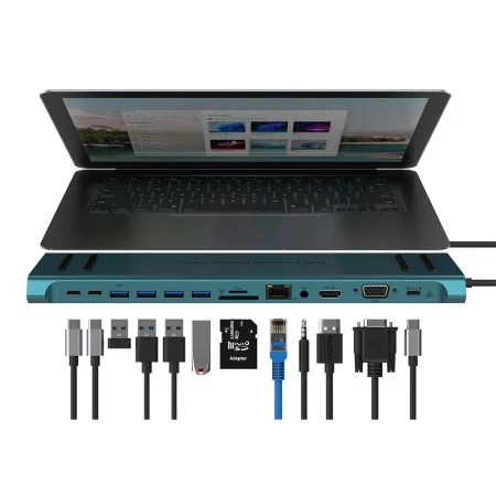 Dock stanica multifunkcionalna usb type-c 14u1 (otn-9199a) onten ( AD504 )