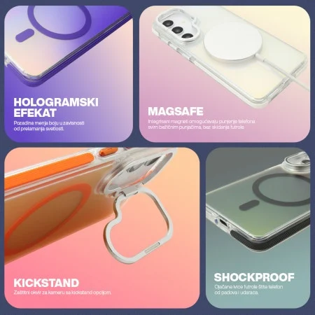 Futrola shine look magsafe za samsung s941b galaxy s26 5g ljubicasta ( F124121 )