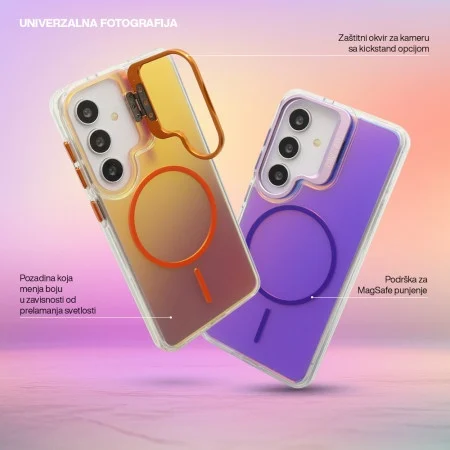 Futrola glow look magsafe za samsung s941b galaxy s26 5g ljubicasta ( F124101 )