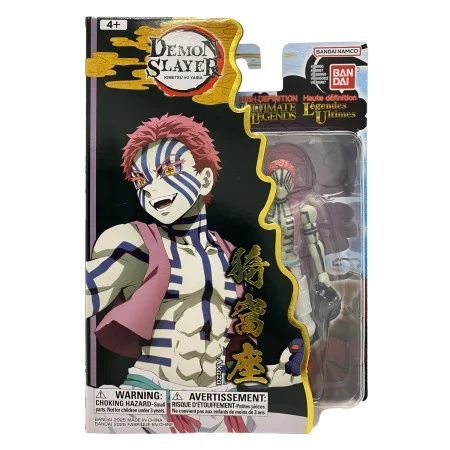 Bandai demon slayer akaza figura 12cm ( db27076 )