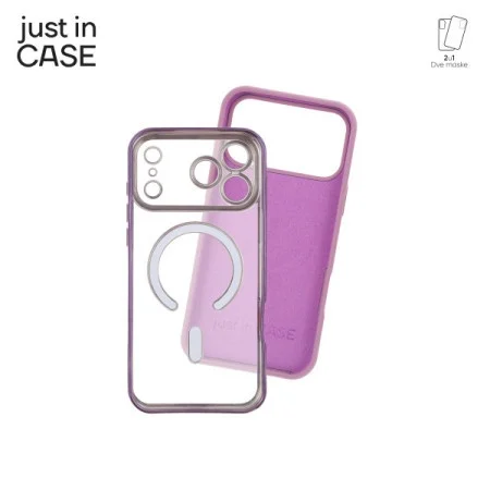 Just in case 2u1 Extra case MAG MIX PLUS paket maski za telefon za iPhone 17 Pro Max LjUBIČASTI ( MAGPL124PR )