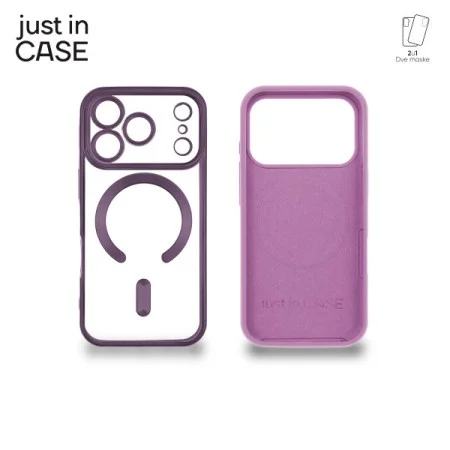 Just in case 2u1 Extra case MAG MIX PLUS paket maski za telefon za iPhone 17 Pro LjUBIČASTI ( MAGPL123PR )