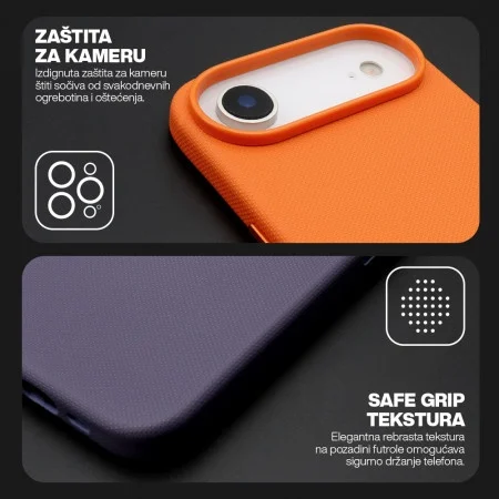 Futrola frosted shield za iphone 17 pro max (6.9) plava ( F123437 )