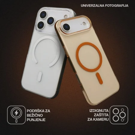 Magsafe Futrola amber clear za iphone 17air (6.6) providna ( F123391 )